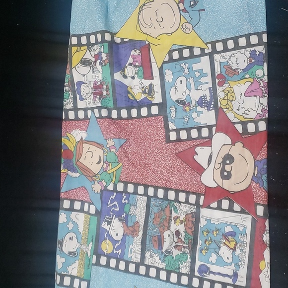 Peanuts | Bedding | Peanuts Charlie Brown Vintage 99s Twin Flat Bed ...
